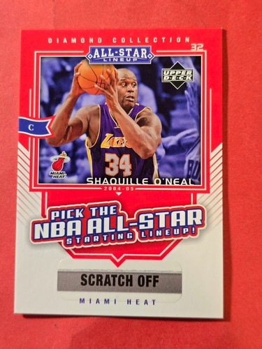 2004-05 Upper Deck All-Star Lineup Promos/eCards #AS5 Shaquille O'Neal ...
