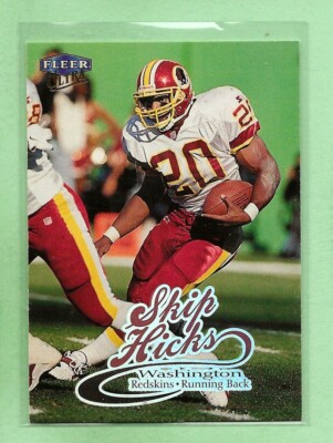 SKIP HICKS - 1999 Fleer Ultra - #223 - Redskins - Comb. Shipping | eBay