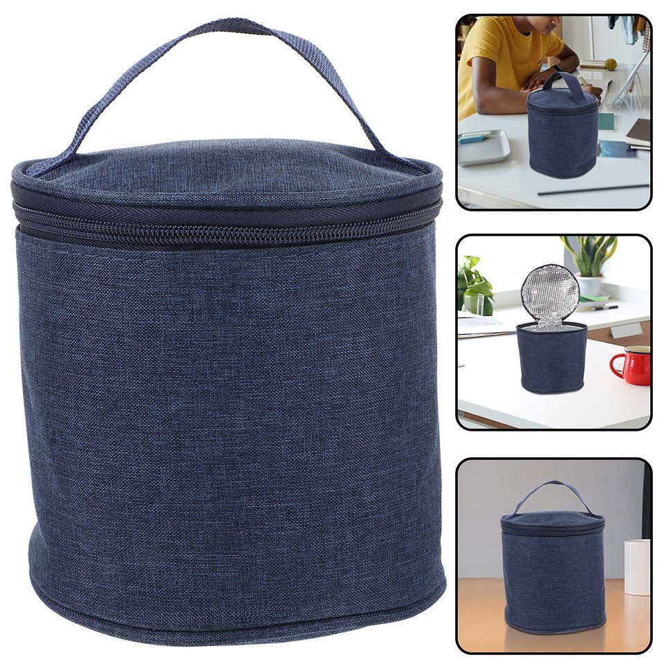 2 Pcs Lunch Box Purse for Women Milk Bottle Thermal Bag Insulated ...