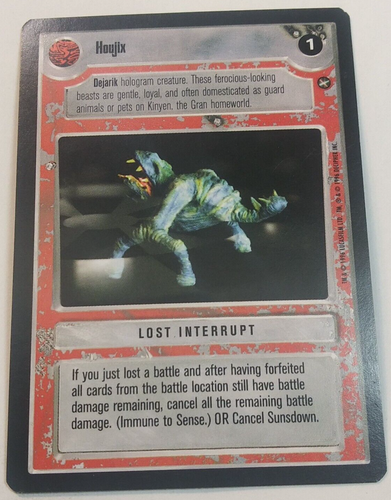 1996 Star Wars Customizable Card Game: A New Hope Expansion Set Houjix ...