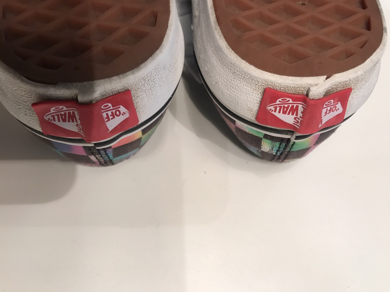 Van’s Rare Metallic Checkerboard Classic Lace Up Skat… - Gem