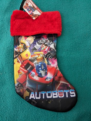 Autobots Transformers Christmas Stocking - Optimus Prime, BumbleBee ...