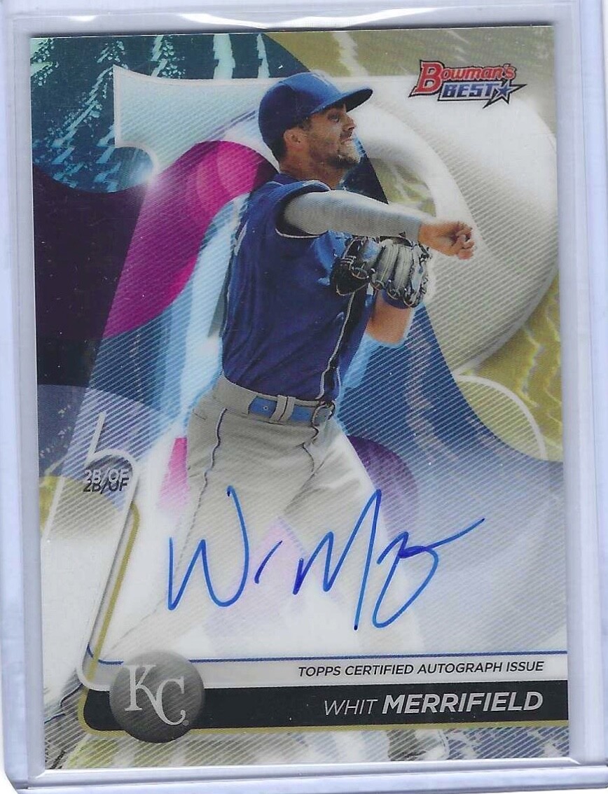 WHIT MERRIFIELD 2020 BOWMANS BEST ON CARD AUTO #B20-WM | eBay