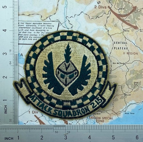 Patch , Vietnam US Navy Attack Squadron 215 Ron , USN , USS , vietnam ...