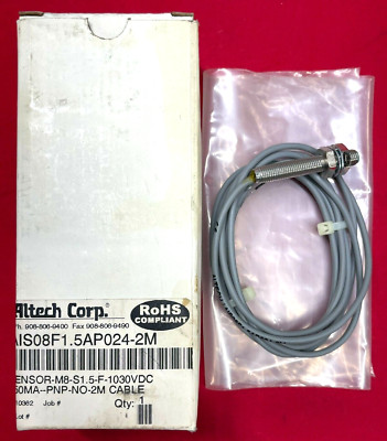 ALTECH PROXIMITY SENSOR AIS08F1.5AP024-2M 10-30VDC 250MA | eBay