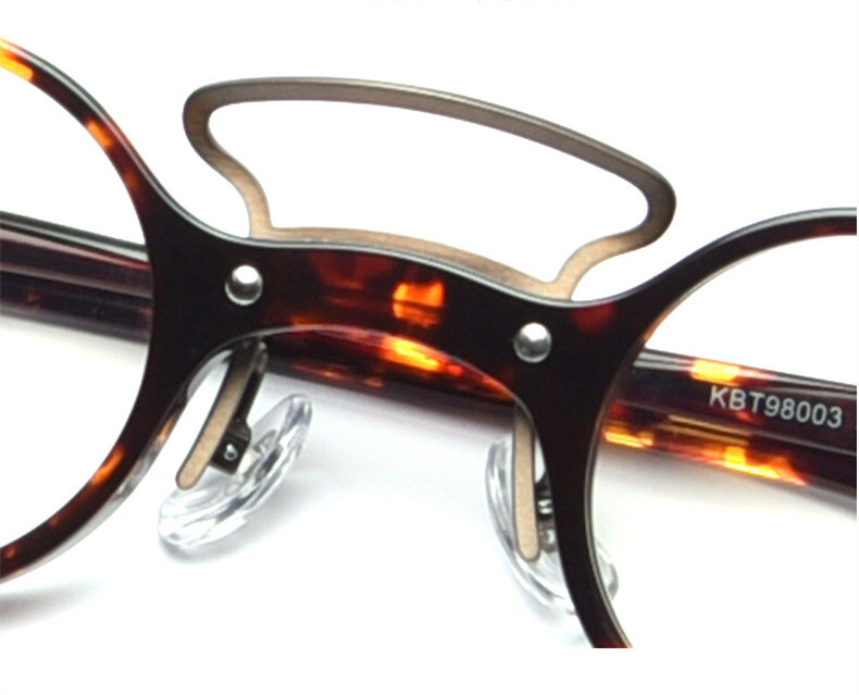 Japanese Literary Eyeglass Frames Personality Retro Round Luxury ...
