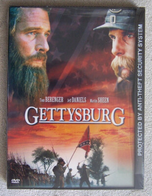 Gettysburg (DVD, 2000) Tom Berenger/Jeff Daniels Wide Screen Brand New ...