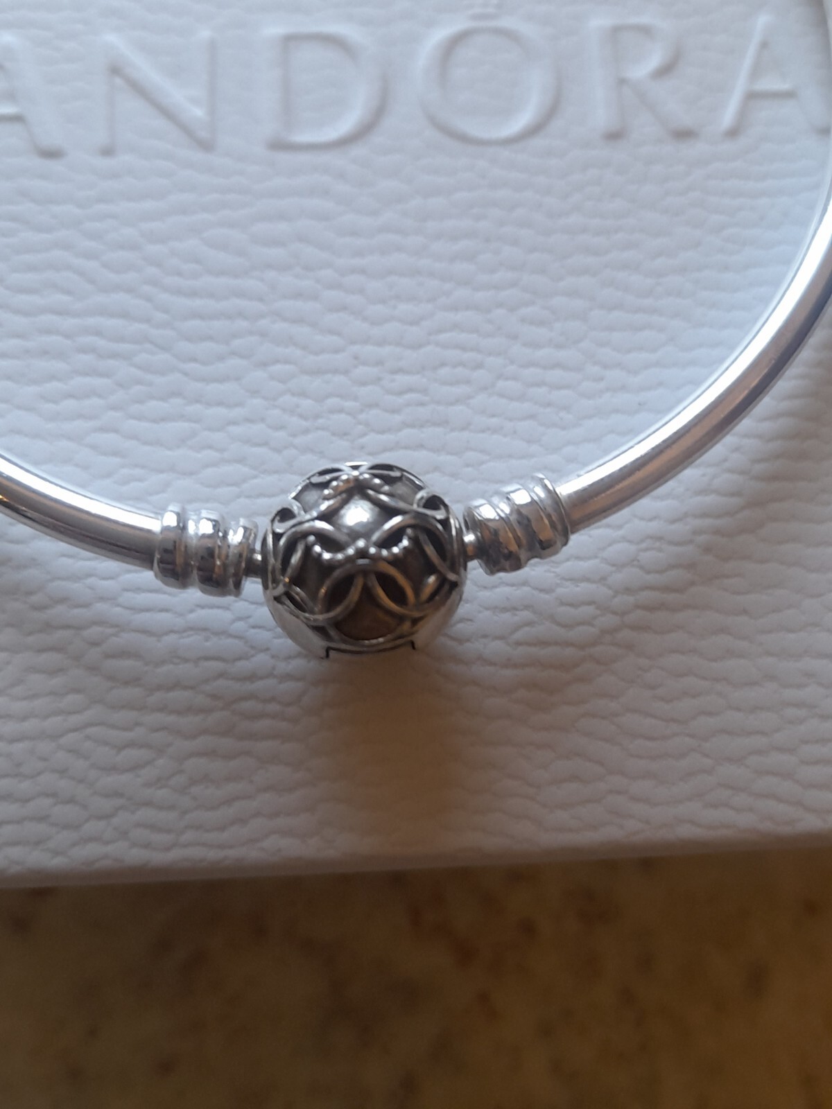 Pandora 925 ALE Ltd Edition Celebration clasp moments charm bracelet ...