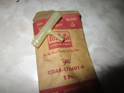 NOS Windshield Washer Hose Tee 1960 Ford Pass Full Size 6 & 8 Cyl. C0AB ...