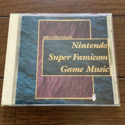 Nintendo Super Famicom Game Music Soundtrack CD Album TOSHIBA EMI 1991 ...
