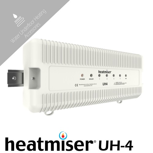 Heatmiser UH4 4 Zone 230v Wiring Centre Water Underfloor Heating ...