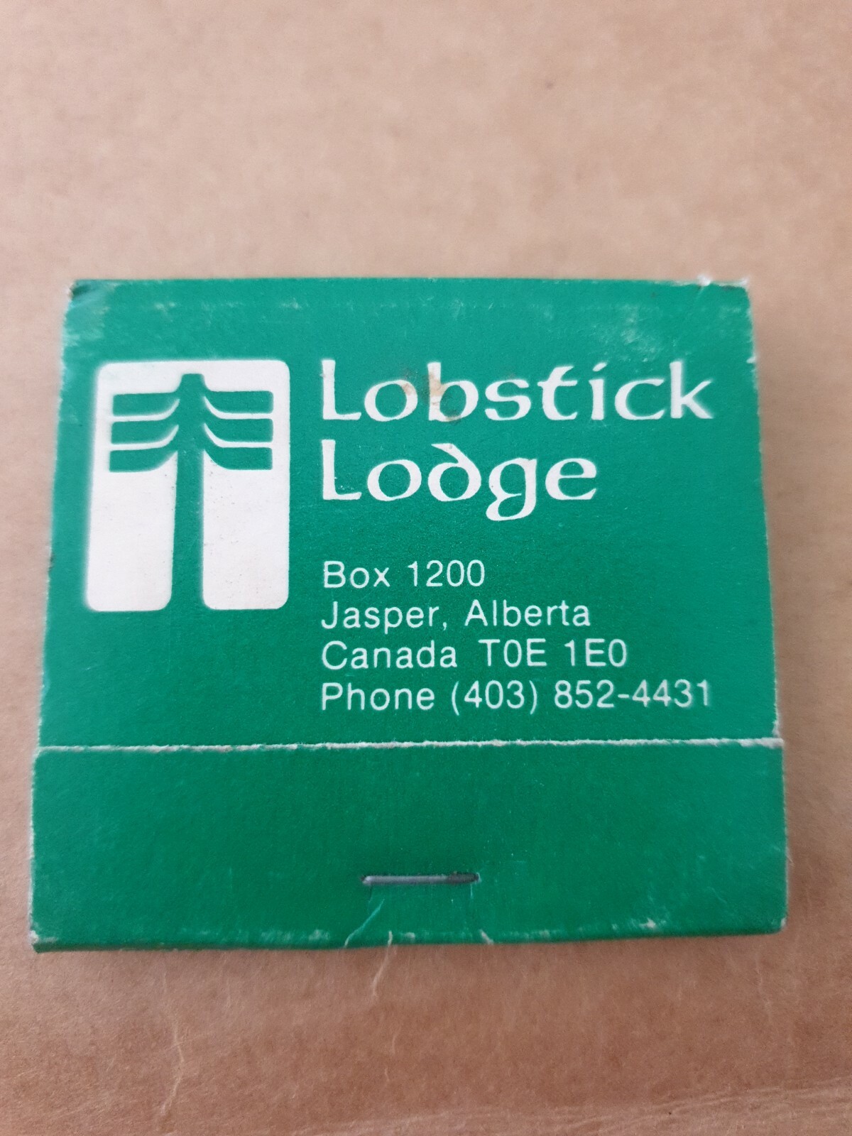 Lobstick Lodge Alberta Canada Matchbook | eBay