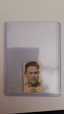 Sam Leslie 1934 Brooklyn Dodgers Picture Player Panel RARE! | eBay