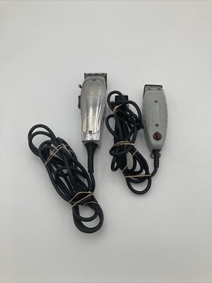 Vintage Andis Master Model ML 317G & Andis Outliner II Model G Clippers ...