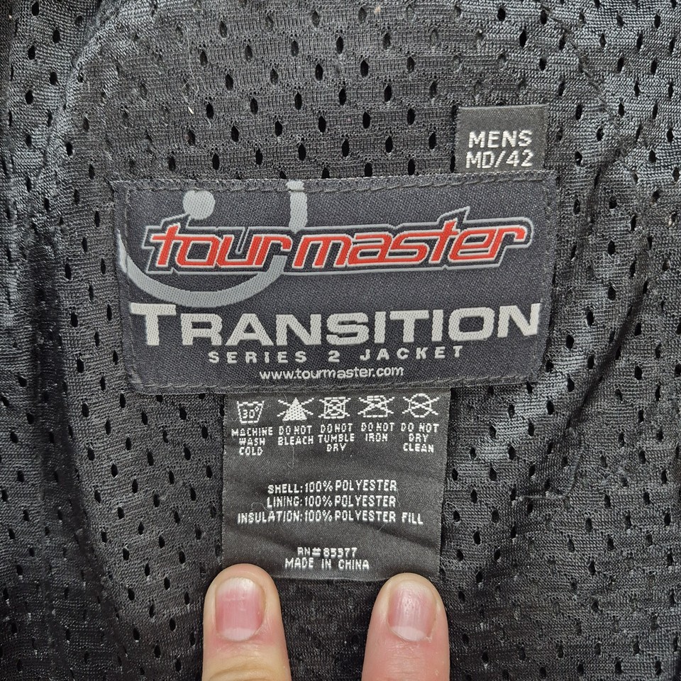Tourmaster Transition Series 2 Motorcycle Jacket Men's Medium / 42 Tan ...