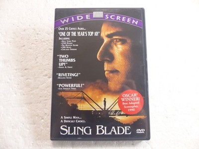 Sling Blade (DVD, 1998, 1-Disc) 1996 Billy Bob Thornton Indie Drama ...