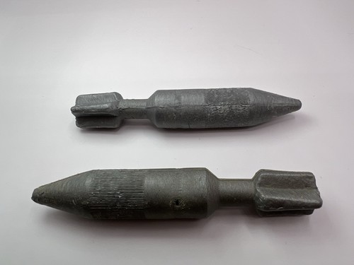 (2) Vintage Hasbro Gi Joe Jeep 7000 Recoilless Rifle Cannon Missile ...