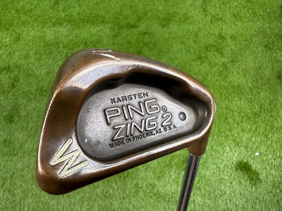 Ping Zing 2 Beryllium Copper Pitching Wedge / Steel Shaft / Right Hand ...