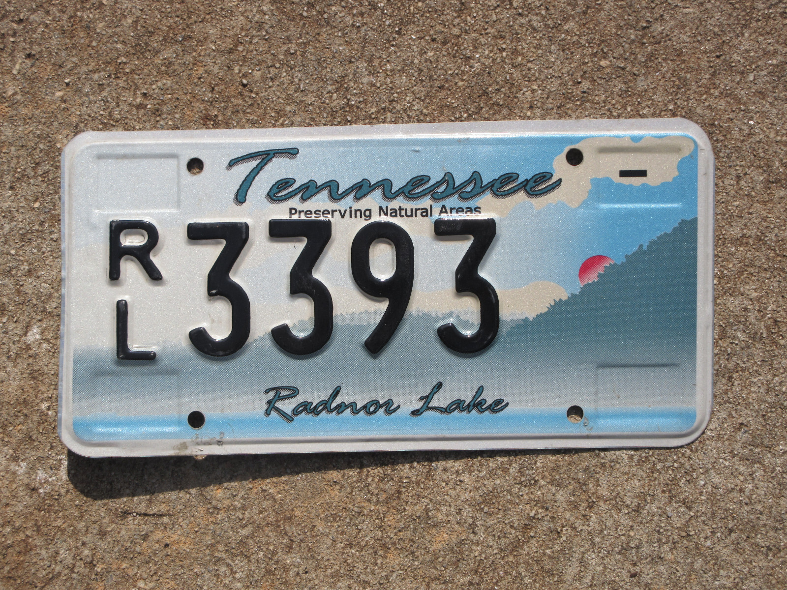 Tennessee Radnor Lake License Plate TN Wildlife Lakes Preserving ...