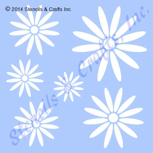 Daisy Stencil Patterns