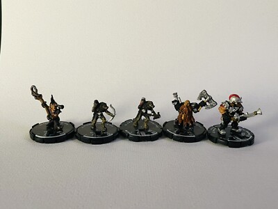 Mage Knight Dungeons Hero Wizkids Lot - Huntsman Ghoul Zombie Mending ...