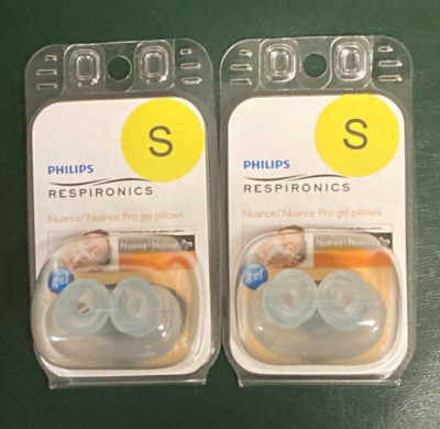 (2) Factory Sealed Philips Respironics Gel Pillows Cushion RP Small ...