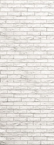 SAMPLE Vox Motivo PVC Wall Cladding White Loft Brick Effect 250mm x 8mm ...