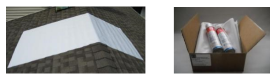 Roof Tarp, Temporary Roof Cover, Roof Patch, Emergency Roof Tarp ...