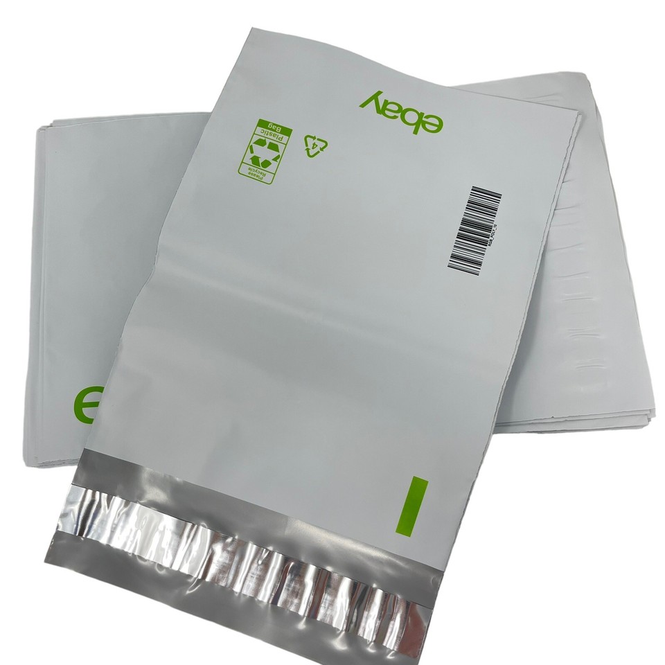 Poly Mailers Shipping Bags 6x9" no padding eBay Colored Logo 25 bags ...