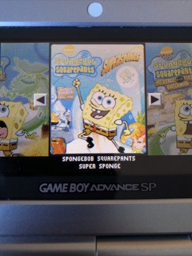 2 Games in 1 Double Pack: SpongeBob SquarePants (Nintendo Game Boy ...