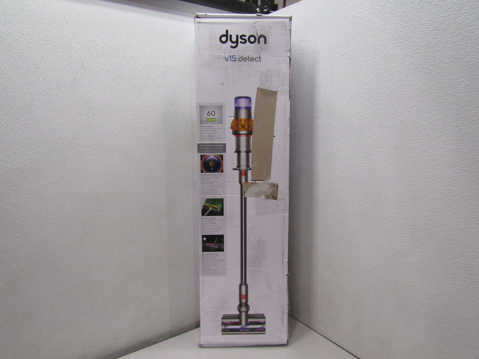 Dyson V15 Detect Cordless Vacuum Cleaner Nickel SV47 | eBay