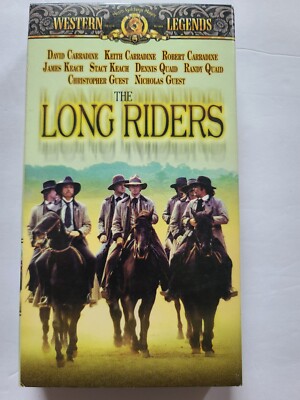 The Long Riders, Pre-Owned VHS ( David Carradine ) | eBay