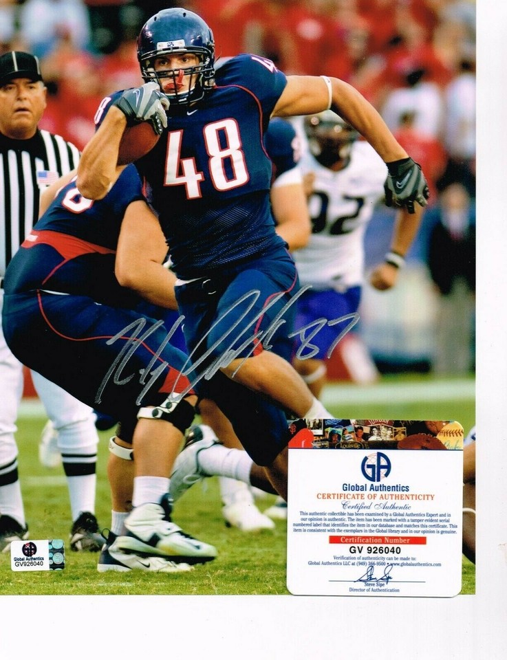 ROB GRONKOWSKI ARIZONA WILDCATS hand signed autographed 8x10 photo | eBay