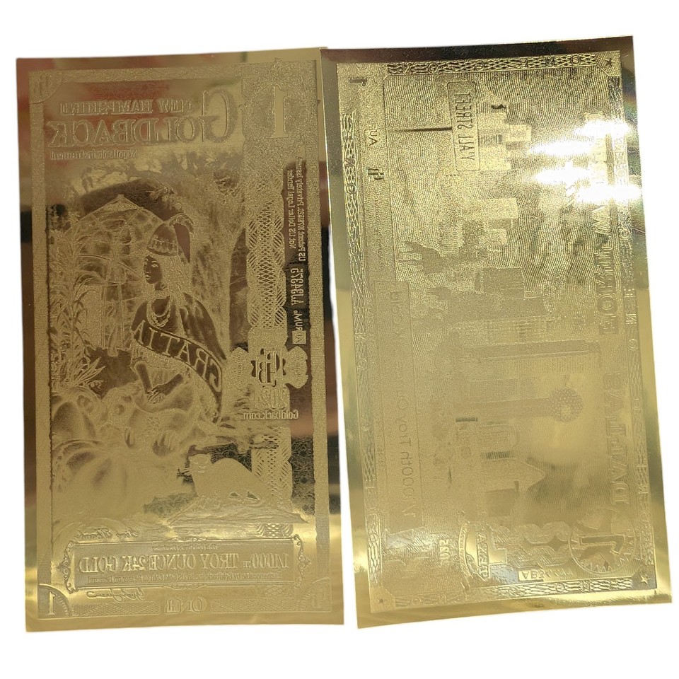 Gold Back Notes (2x 1 Goldbacks) | eBay