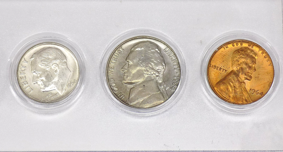 Nice Uncirculated 1964 U.S Mint Set | eBay