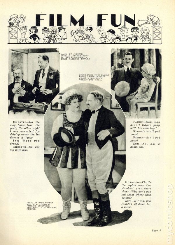 Film Fun Magazine #469 FR 1.0 1928 | eBay
