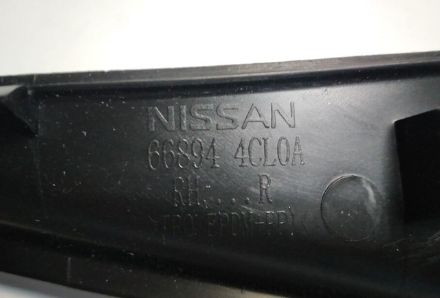 Nissan OEM 14-16 Rogue Fender-filler Cover Right 668944CL0A for sale ...