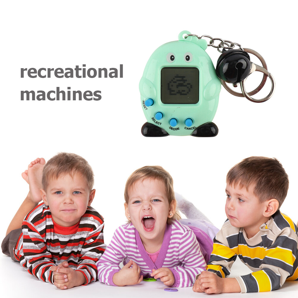 Penguin Electronic Pet Game Mini Key Chain E-Pet Funny Birthday Toy ...