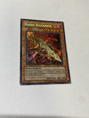 ITALIAN Yugioh Volcanic Rocket 1st Edition Secret Rare FOTB-IT000 | eBay