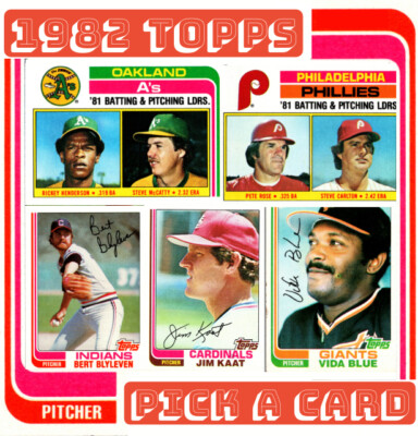 1982 Topps Baseball Cards - Pick A Card -BUY2GET4FREE! | eBay