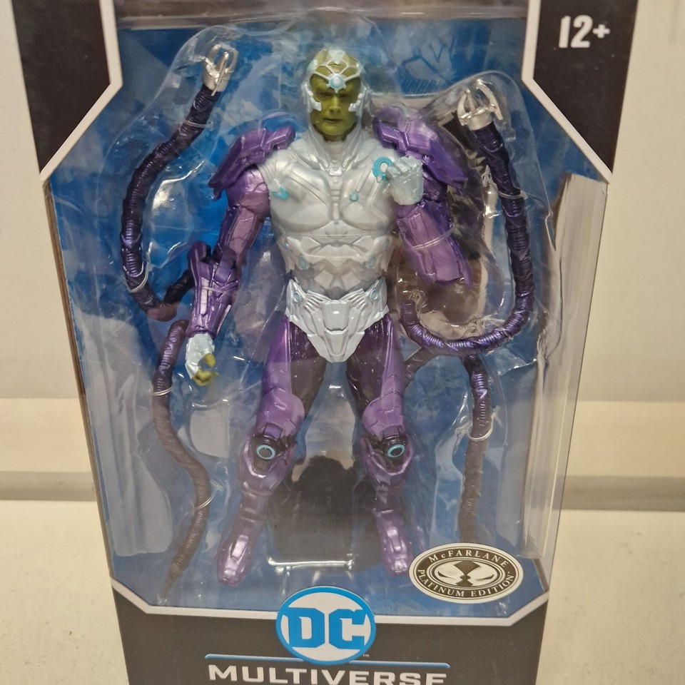 Mcfarlane Toys DC Multiverse Brainiac Platinum Edition Injustice 2 ...