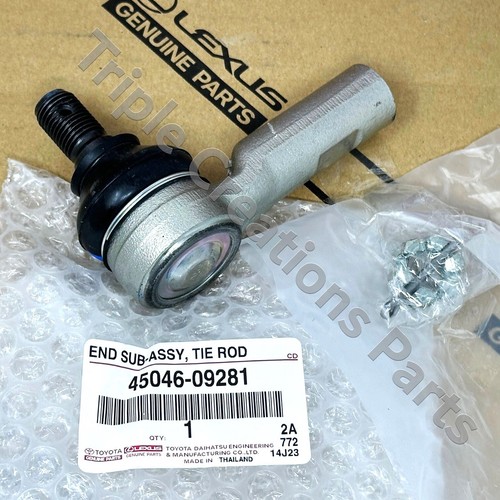 Toyota Genuine 45046-09281 End Sub-Assy Tie Rod RH Or LH 4504609281 OEM ...
