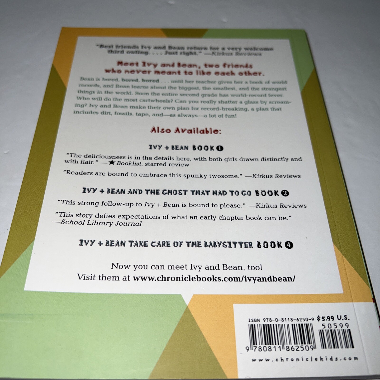 Ivy + Bean Break the Fossil Record by Annie Barrows (2007, Paperback ...