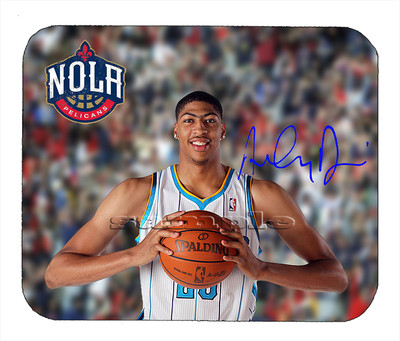 Anthony Davis New Orleans Pelicans Facsimile Autographed Mouse Pad Item ...