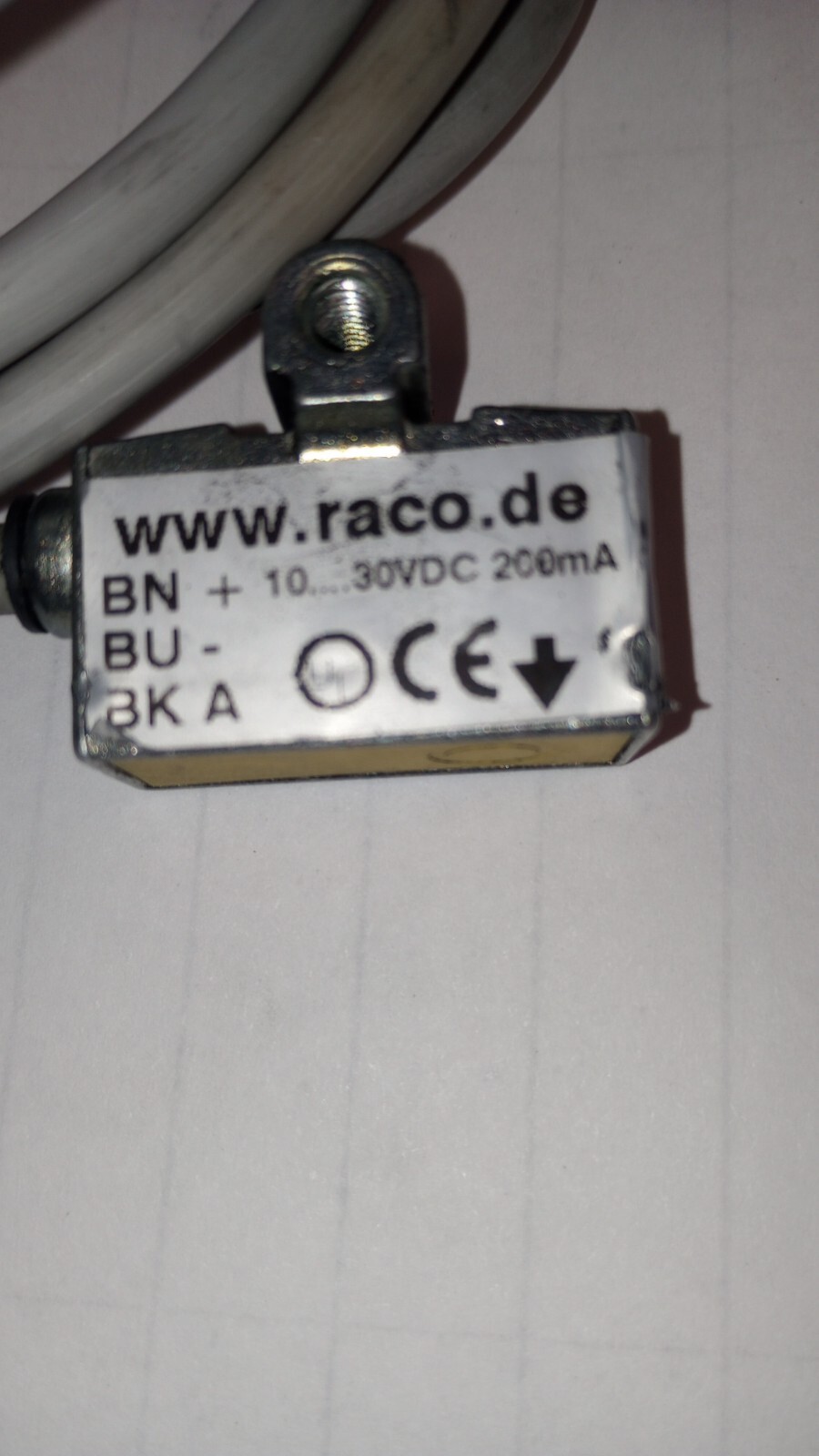 LOT OF 2 RACO SENSORS CABLE 70" | eBay