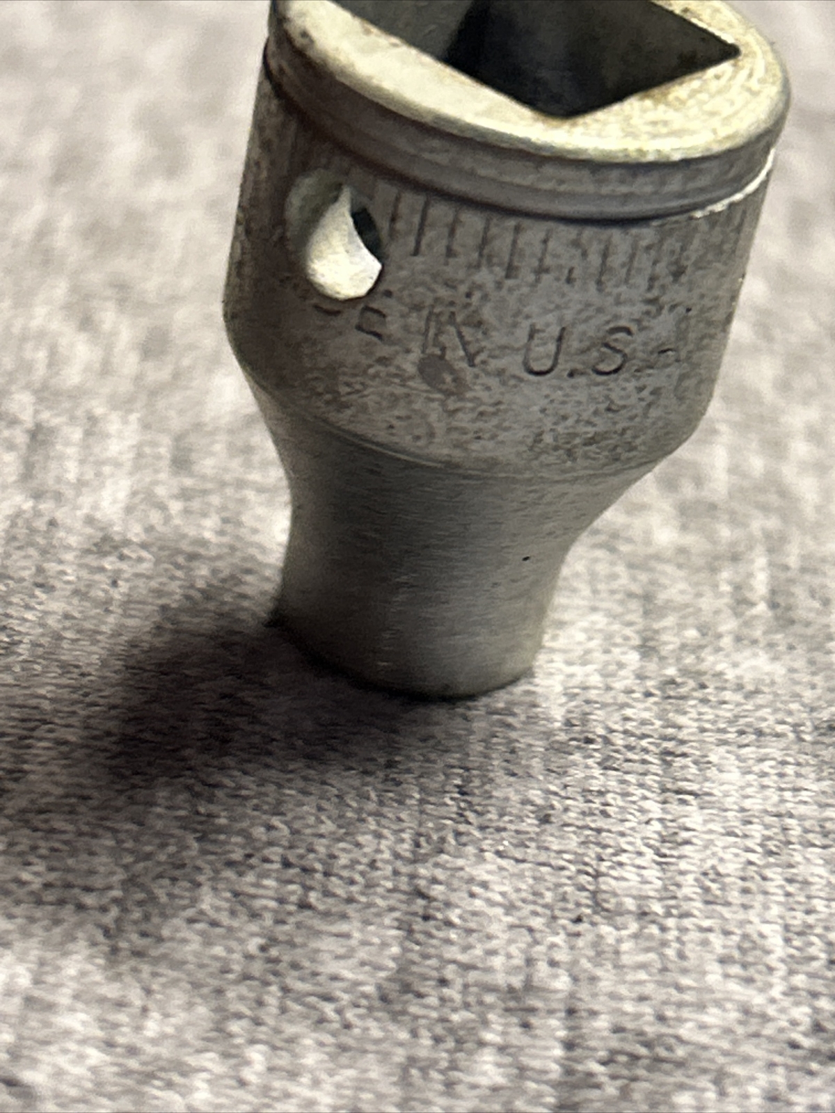 Vintage Snap On F080 1/4” Shallow Socket 3/8” Drive 12 Point * New Old ...