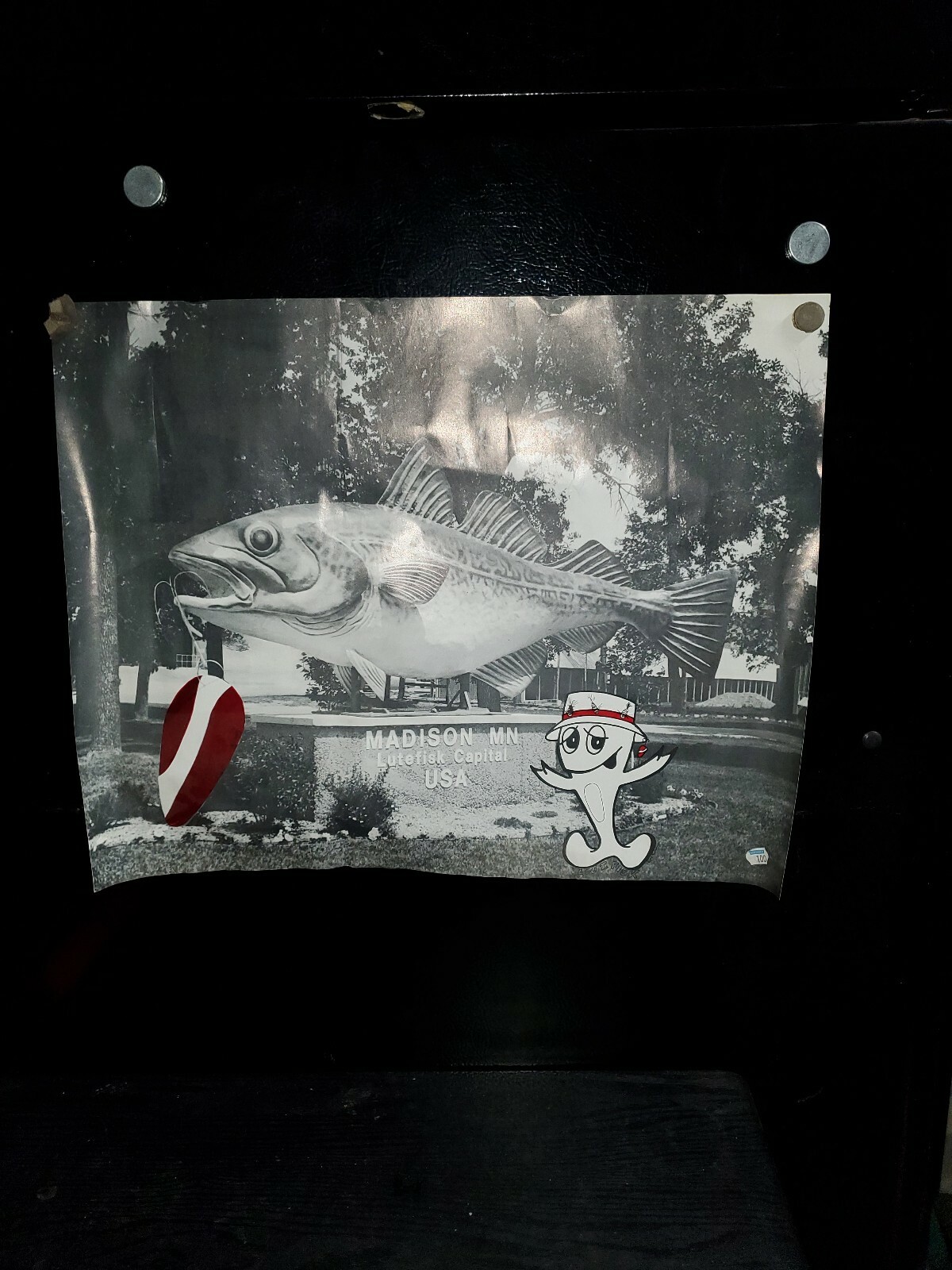 MADISON , MN. Lutefisk Capital USA Advertising Poster / Walley ...