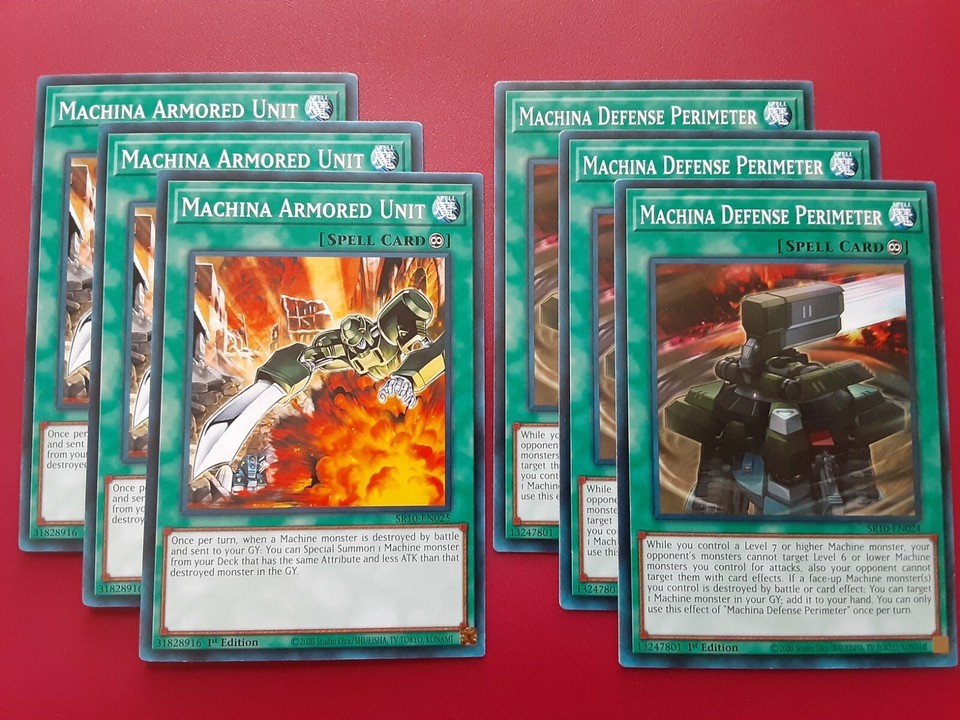 Yugioh Machina Deck 40 Cards Overdrive Fortress Citadel Budget ...