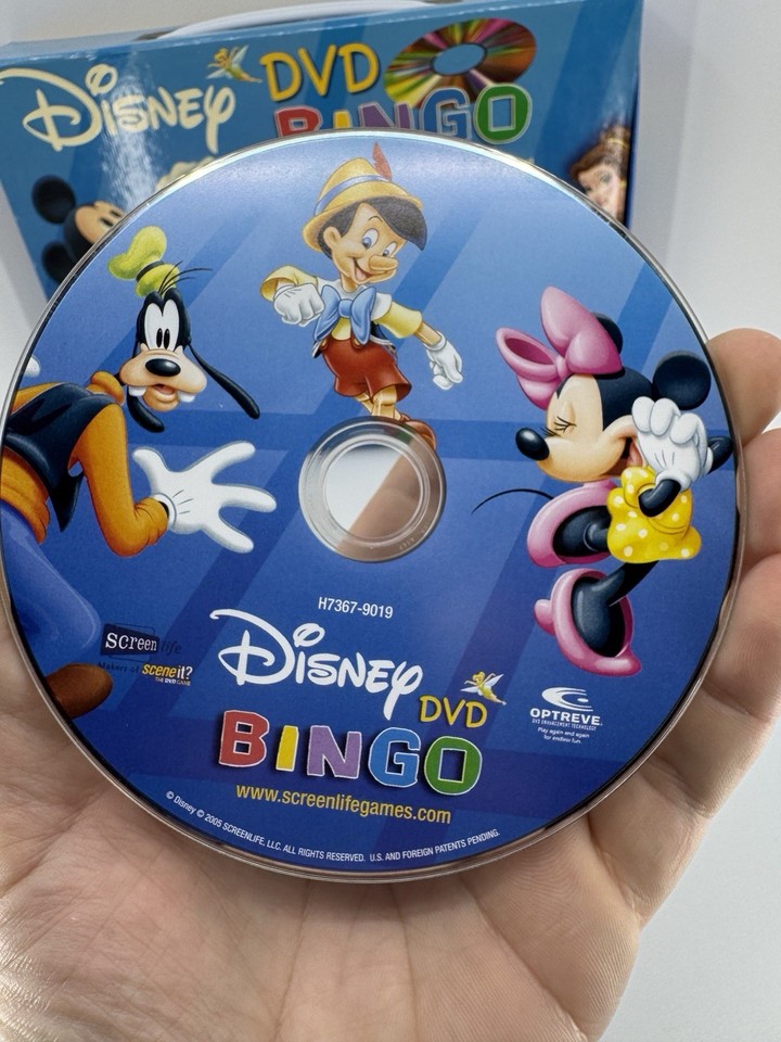 Disney DVD Bingo Game Mattel Scene It Complete | eBay