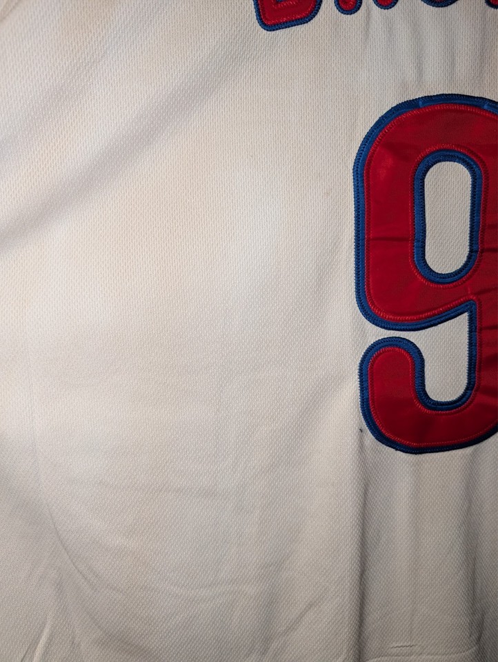 Majestic Cool Base Philadelphia Phillies Domonic Brown #9 Jersey Cream ...
